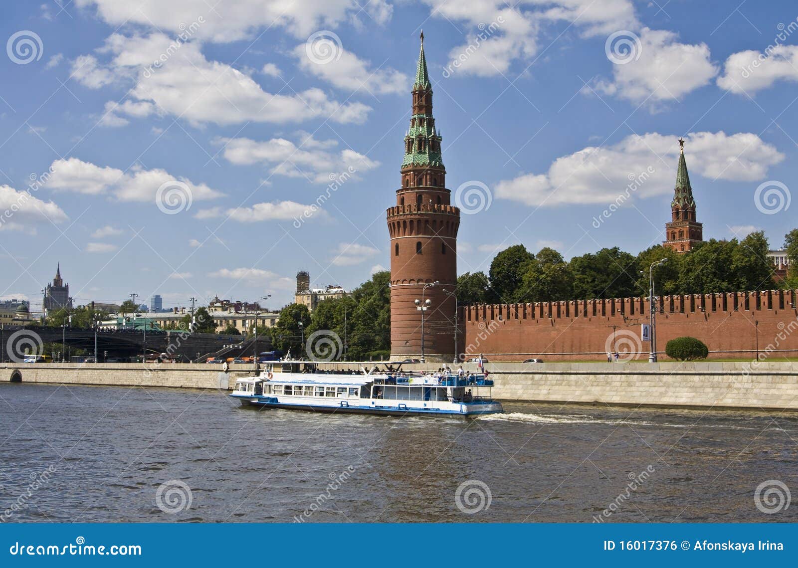 Moscow, Kremlin stock photo. Image of fort, landmark - 16017376