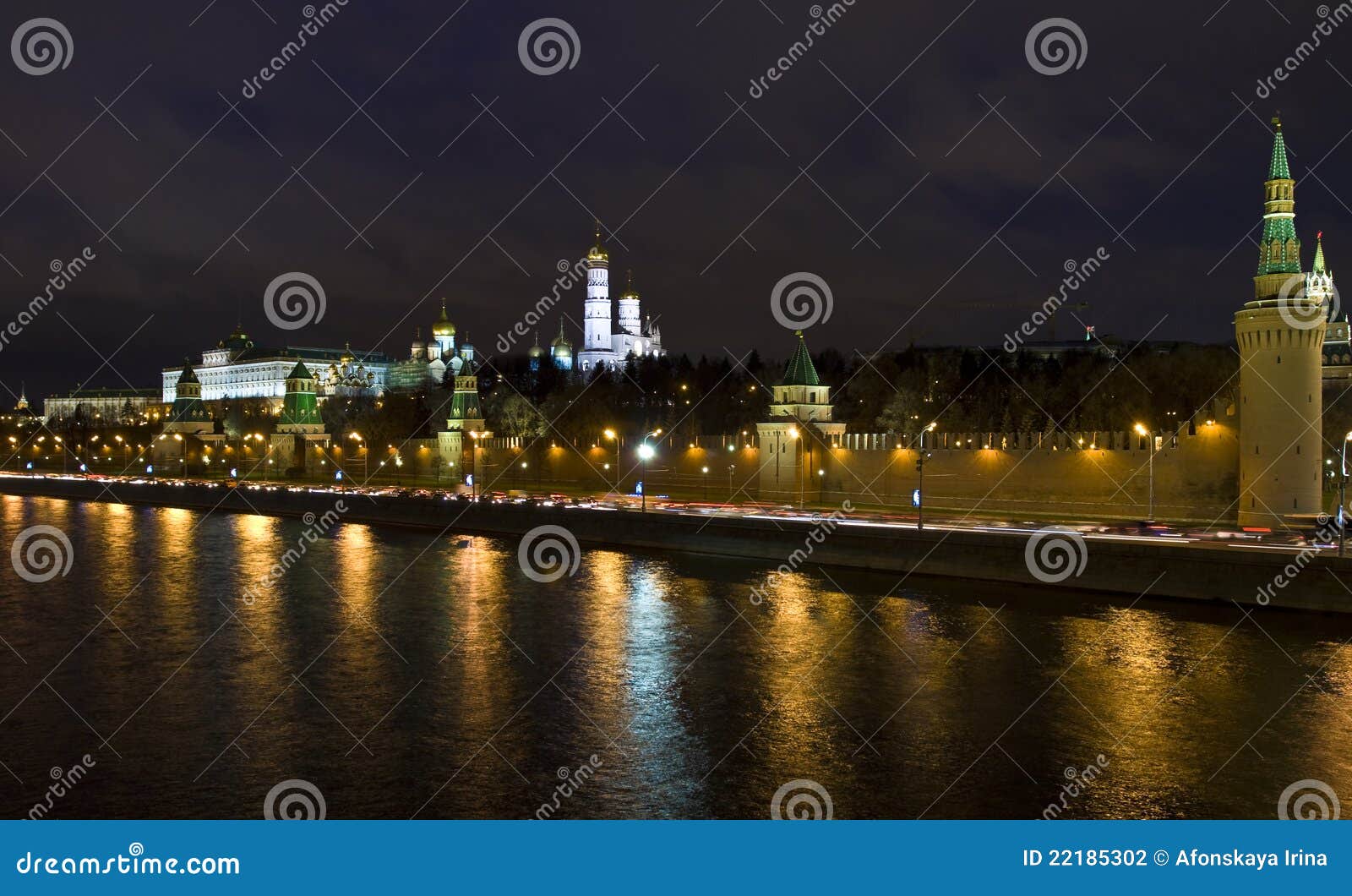 Moscow, Kremlin stock photo. Image of cathedral, fort - 22185302
