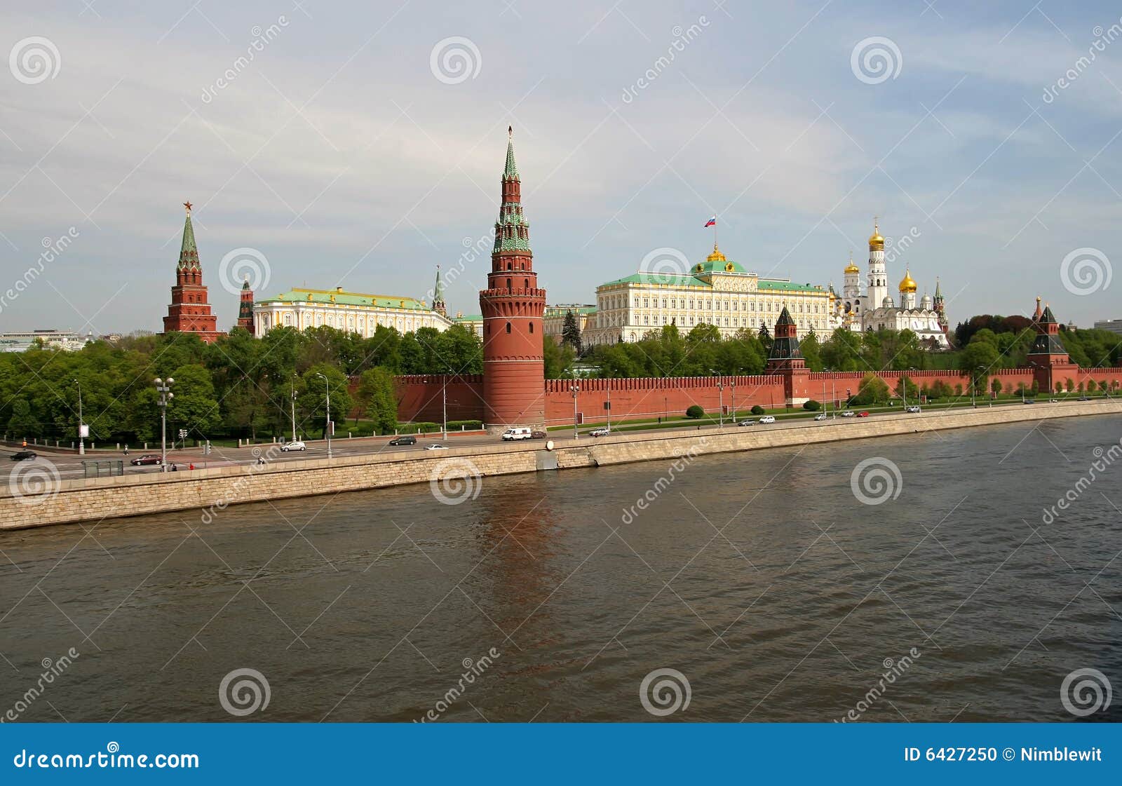 Moscow Kremlin stock photo. Image of basil, moscow, capital - 6427250