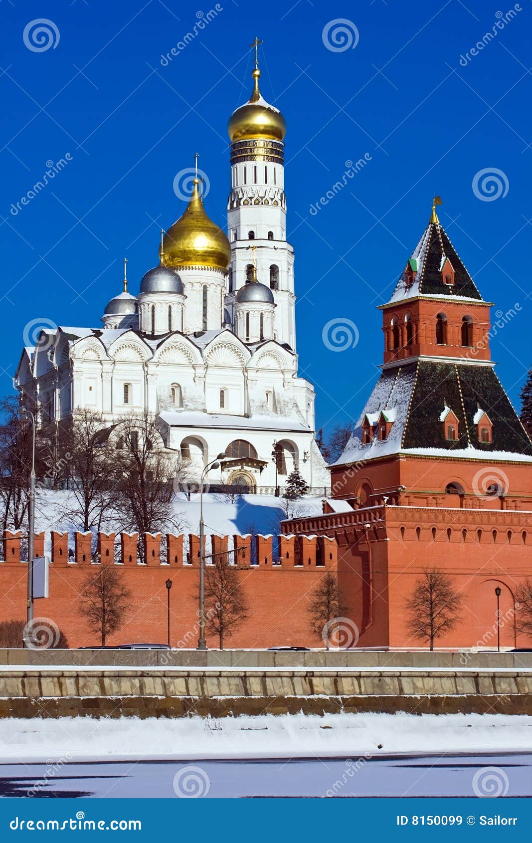 Moscow Kremlin stock image. Image of cross, religion, famous - 8150099