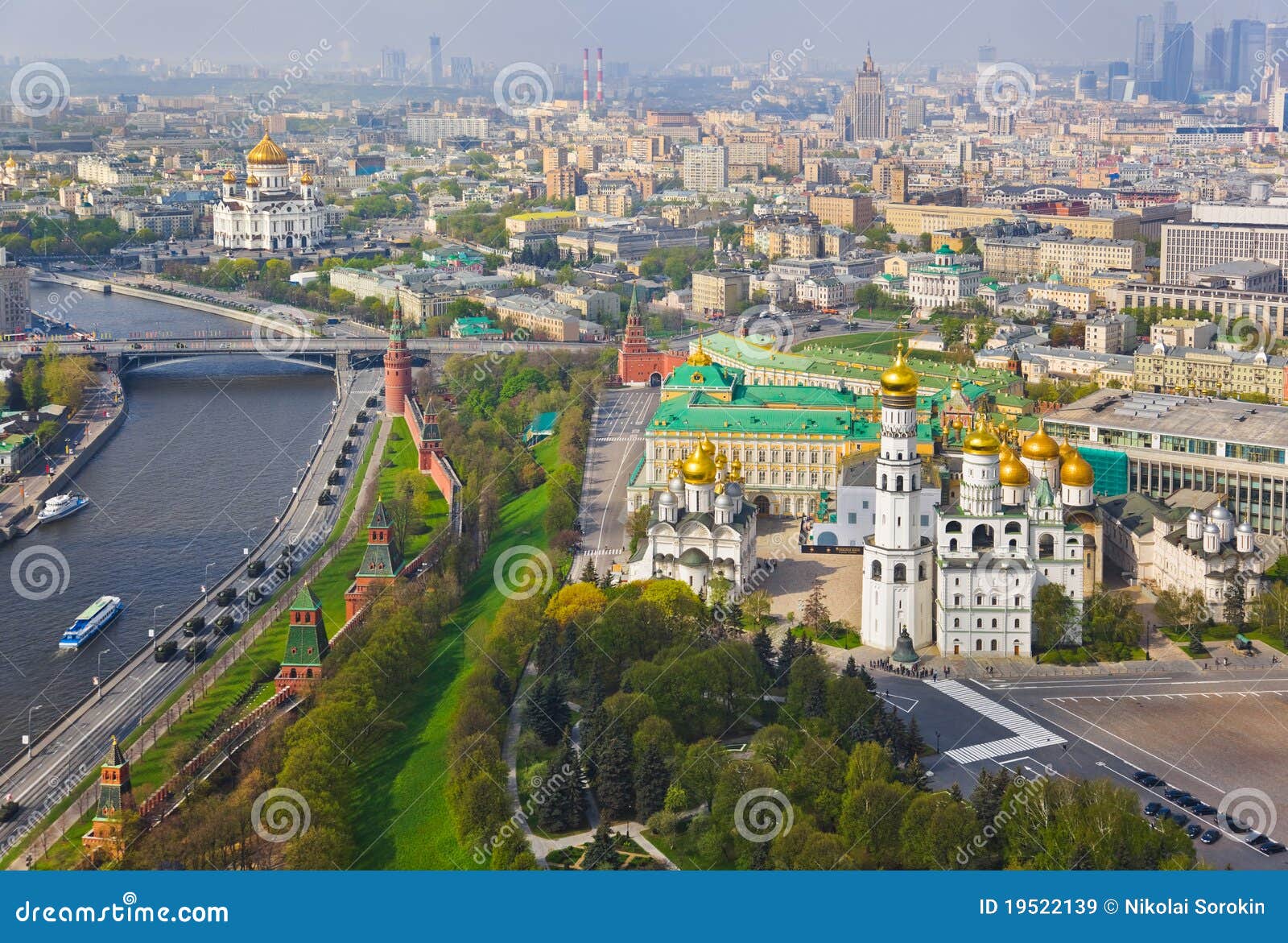 Moscow Kremlin - Russia stock image. Image of landmark - 19522139