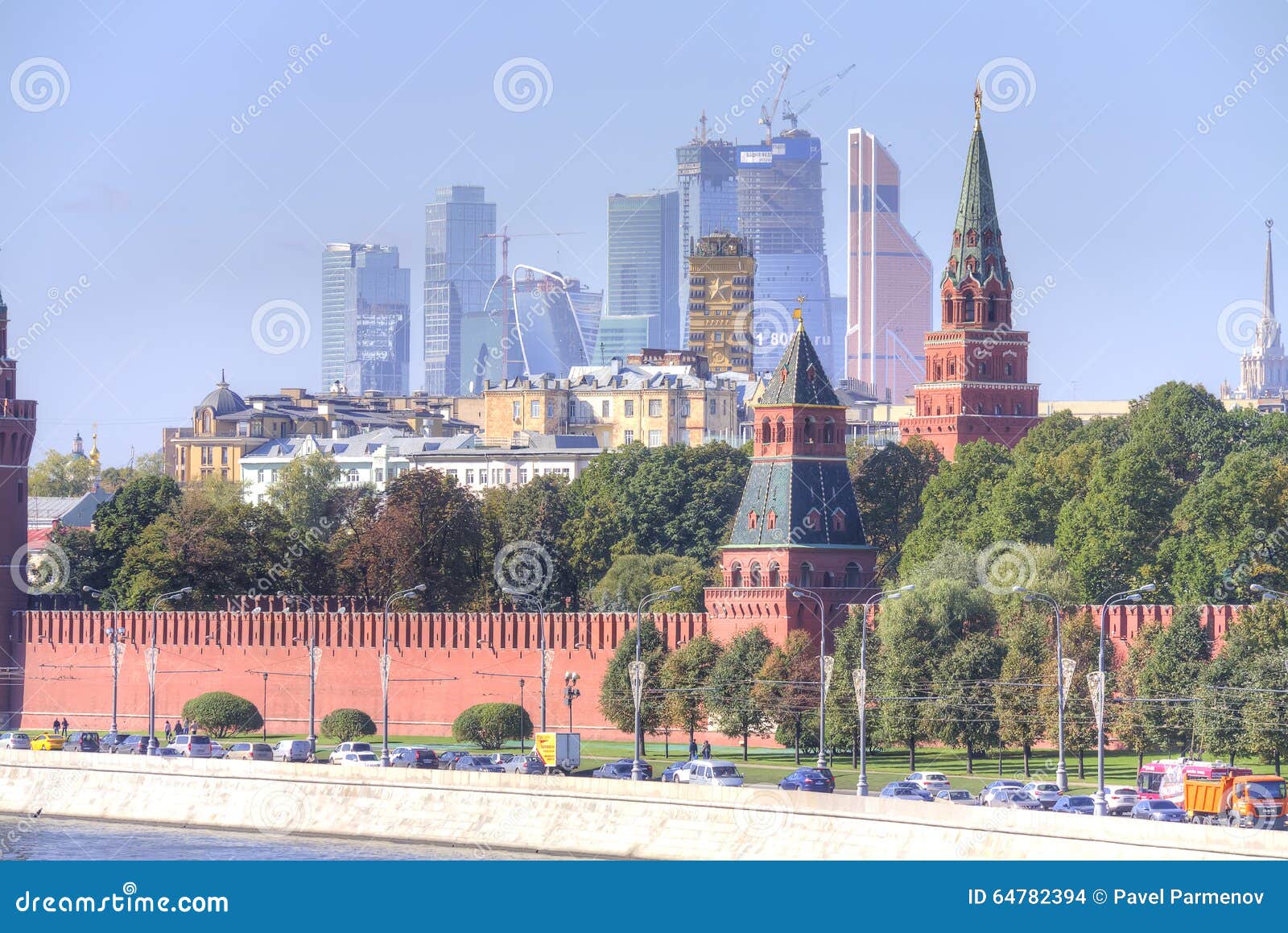 Moscow. Kremlin editorial stock image. Image of castle - 64782394