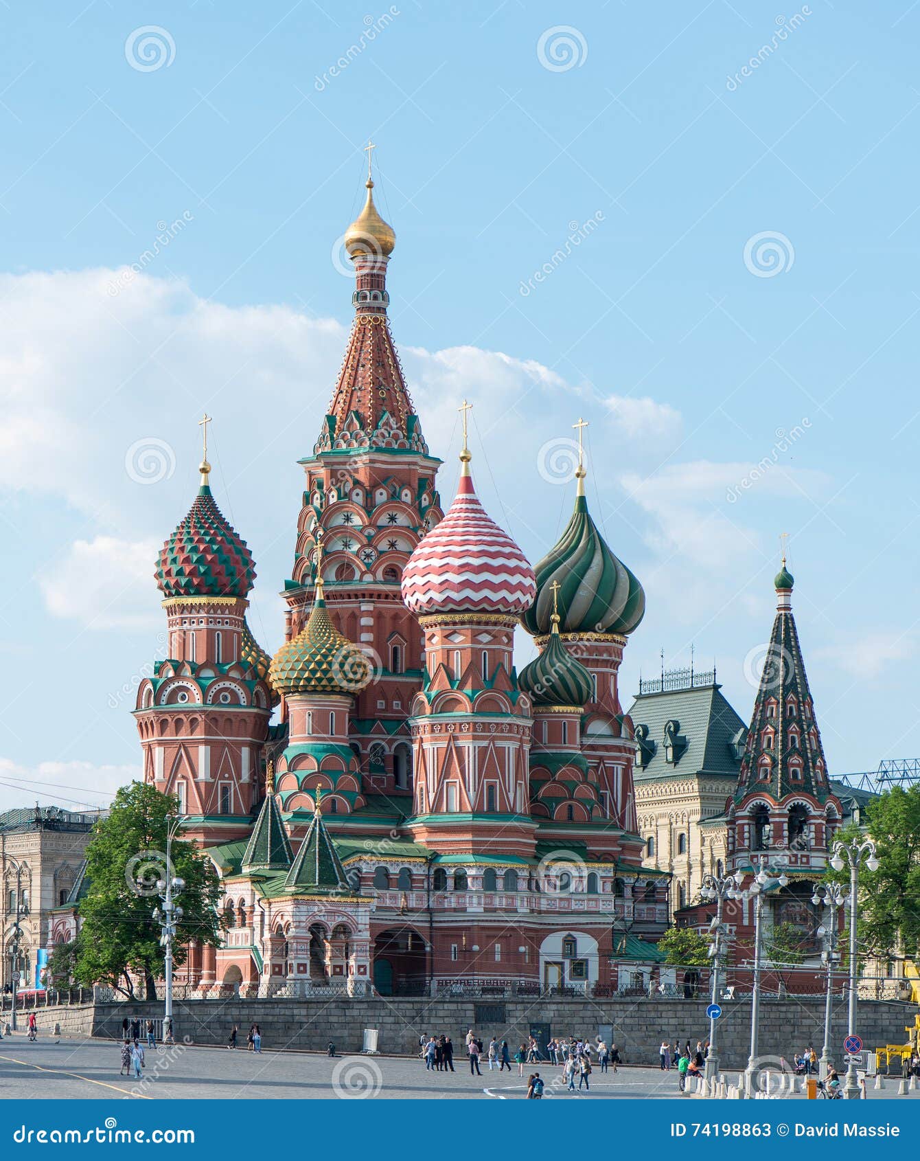 Historical Landmarks Moscow Russia
