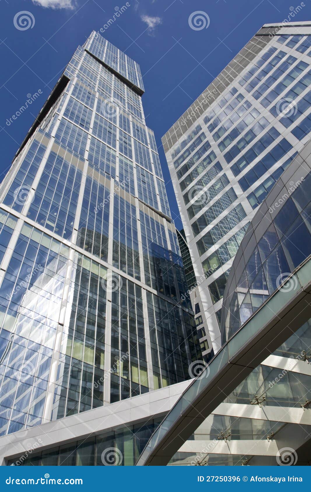 Moscow, modern buildings stock photo. Image of modern - 27250396