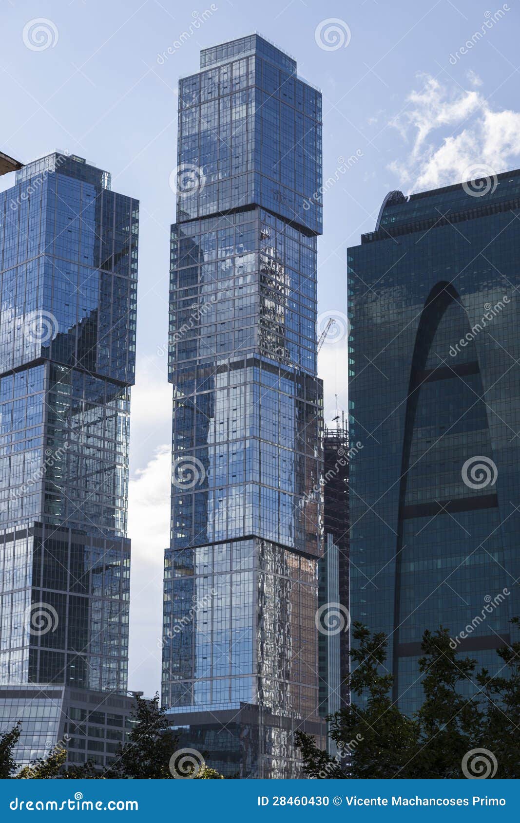 Moscow modern buildings stock photo. Image of office - 28460430