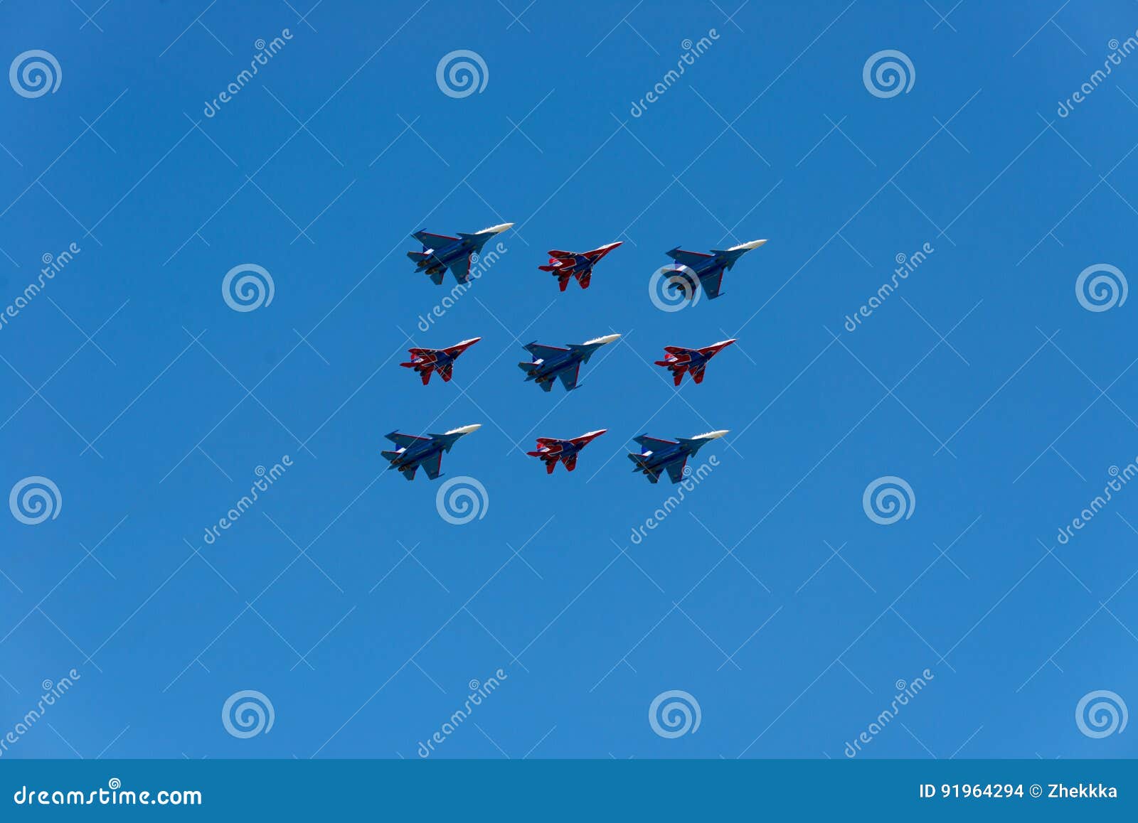 Moscow, the Parade on May 9, 2017 Aircraft Editorial Stock Image ...