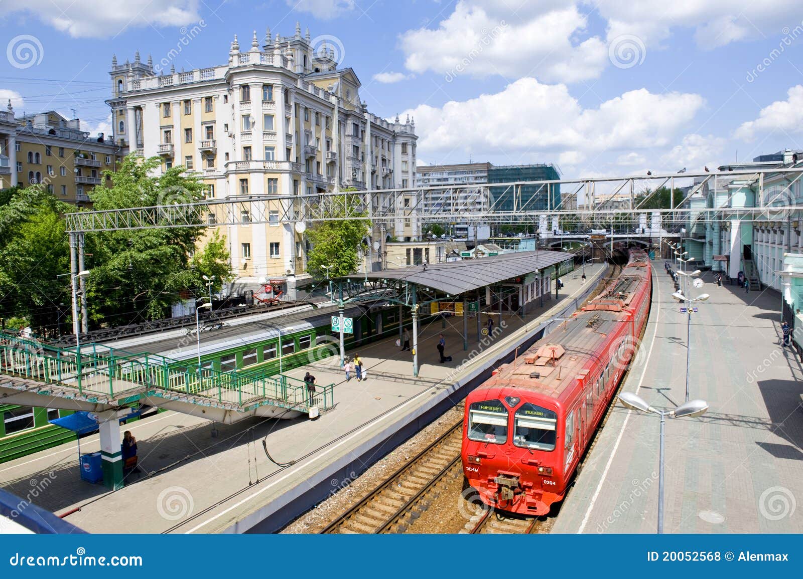 Moscow railway station editorial stock photo. Image of architecture ...