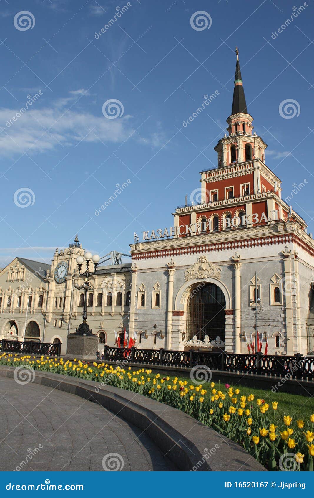 Moscow Railway Station Kazansky Stock Image - Image of railway, centre ...