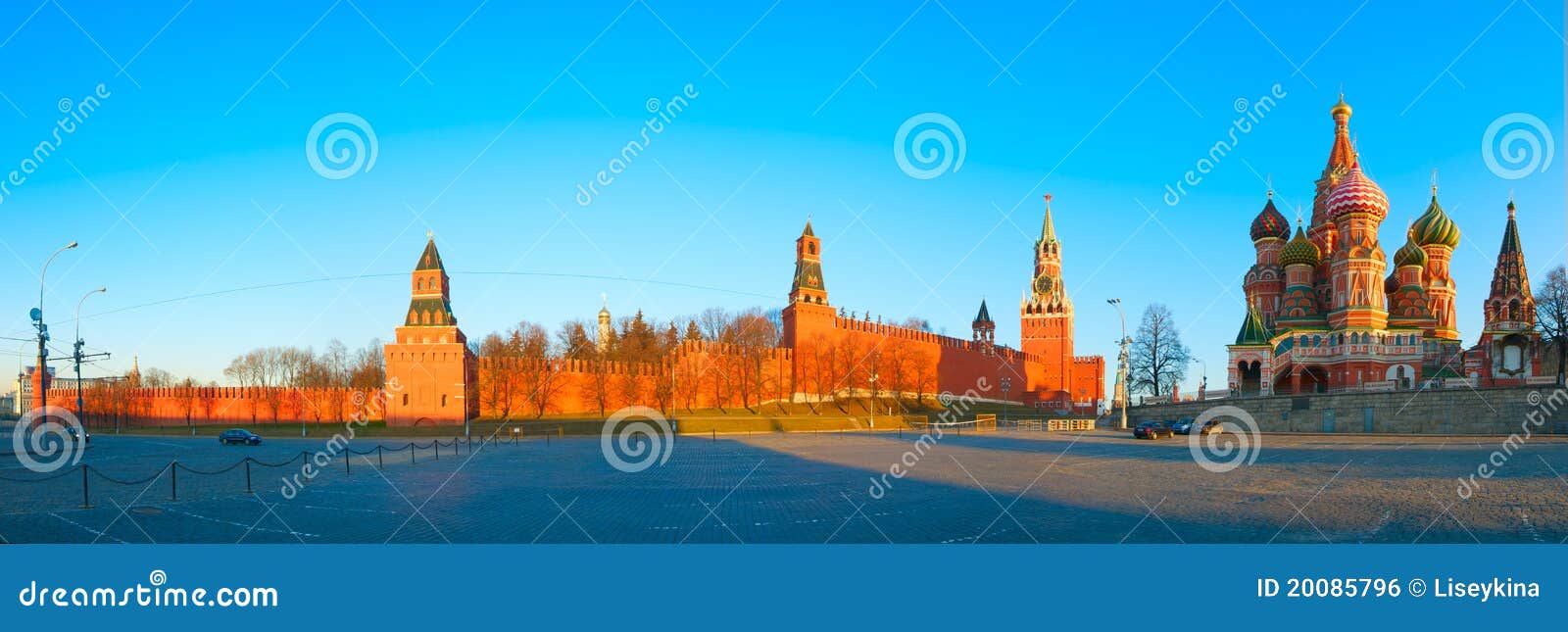 Moscow Red Square stock photo. Image of place, brick - 20085796