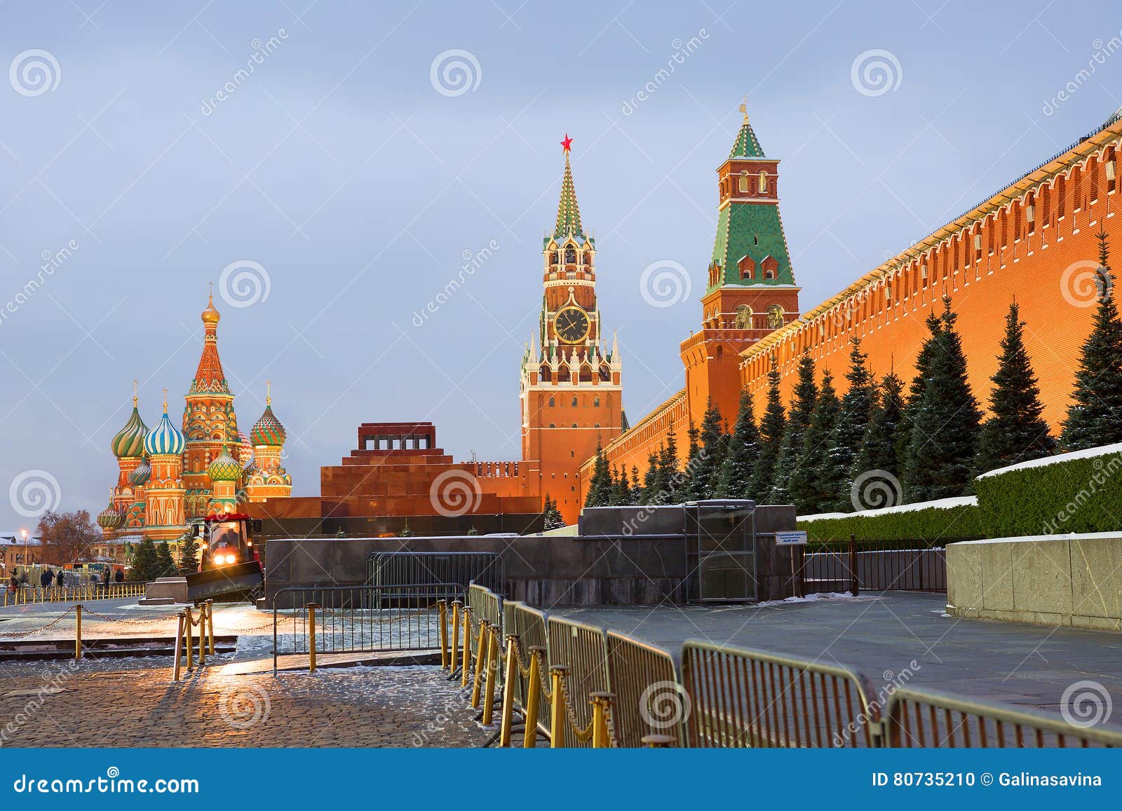 Moscow. Red Square. stock photo. Image of kremlin, moscow - 80735210