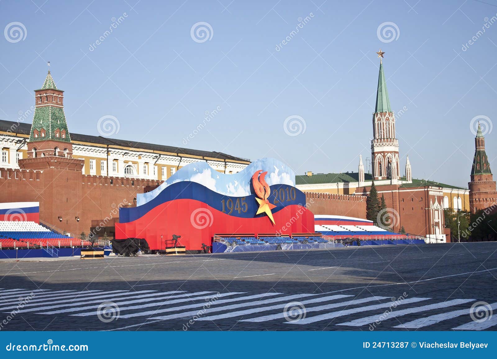 Moscow Red Square in Victory Day Editorial Photography - Image of ...
