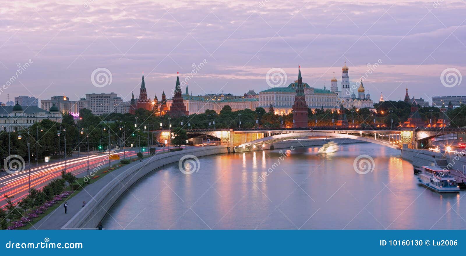 Moscow-river at centre stock photo. Image of beauty, color - 10160130