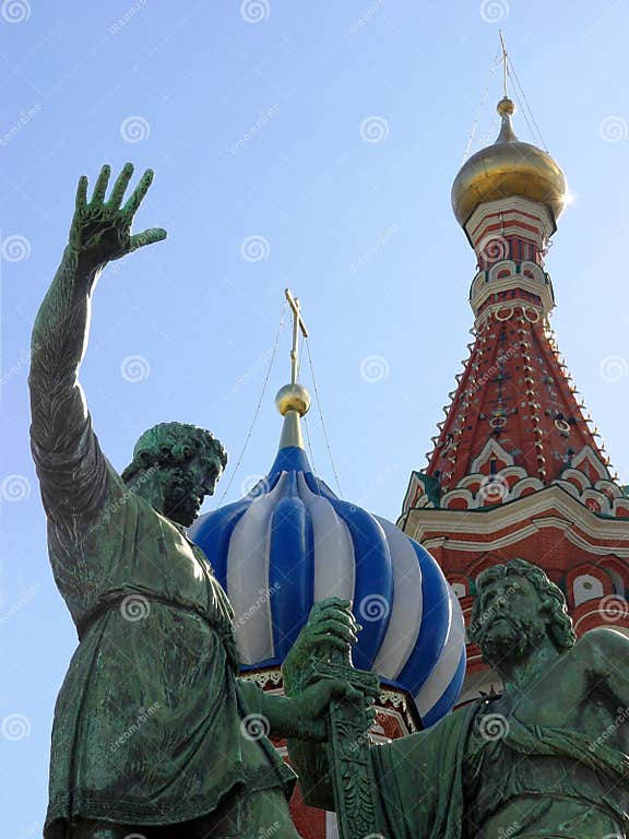 Moscow, Russia stock image. Image of statue, traveling, moscow - 28335