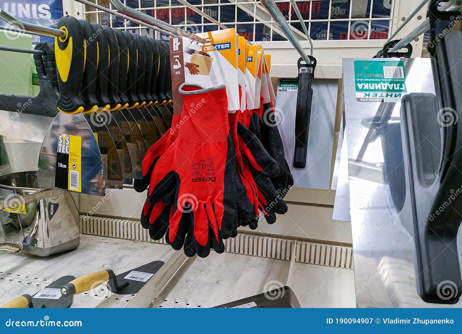 Moscow, Russia - August 17, 2019: Different Construction Tools Close-up ...