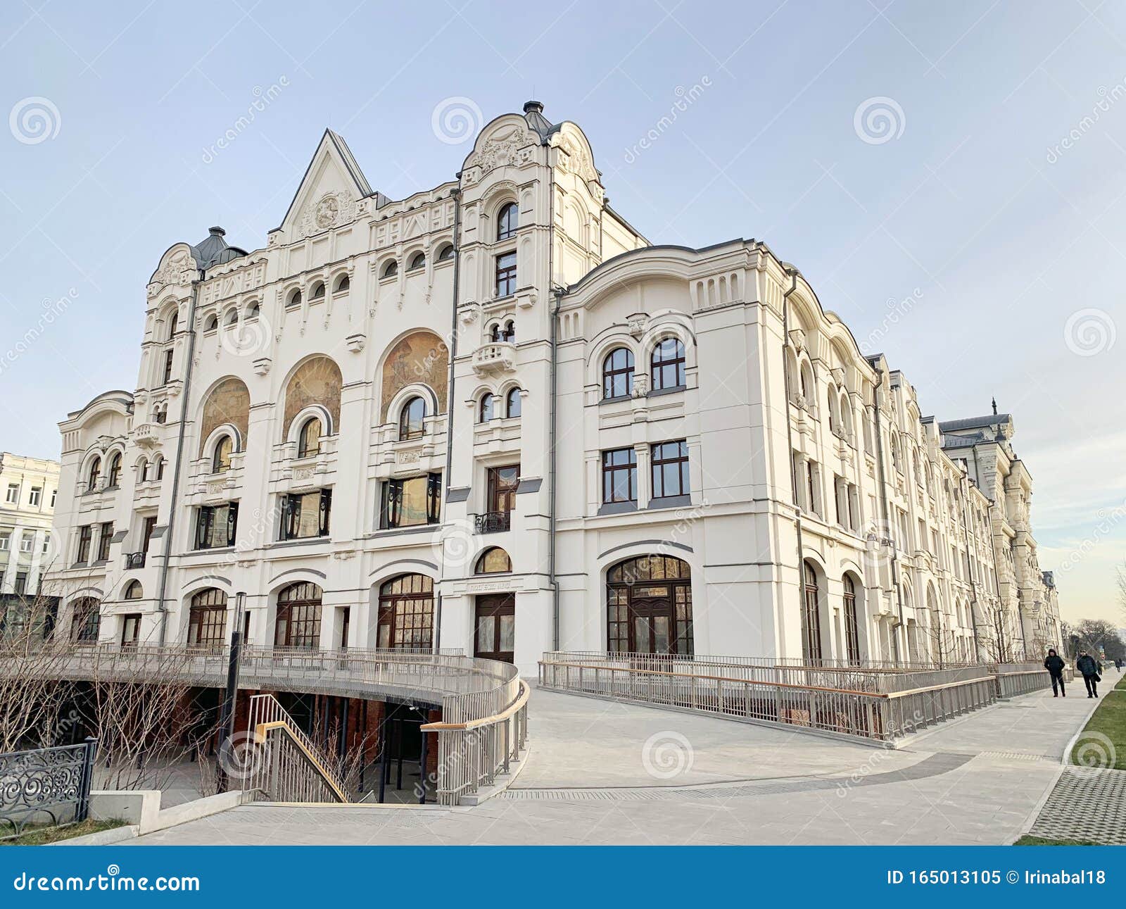 Moscow, Russia, November, 25, 2019. the Building of the Polytechnic ...