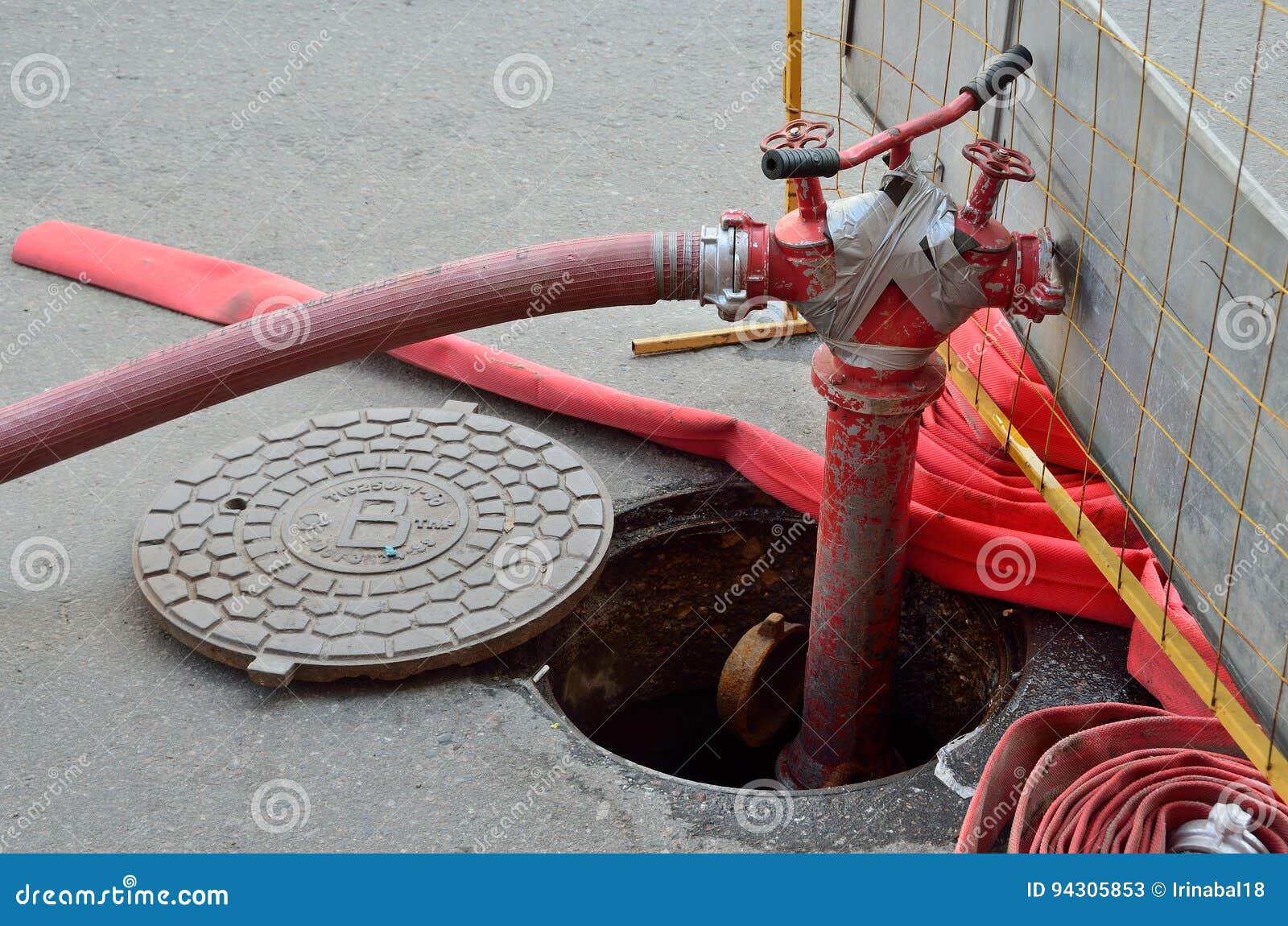 Underground Hydrant With Standpipe Editorial Photo | CartoonDealer.com ...