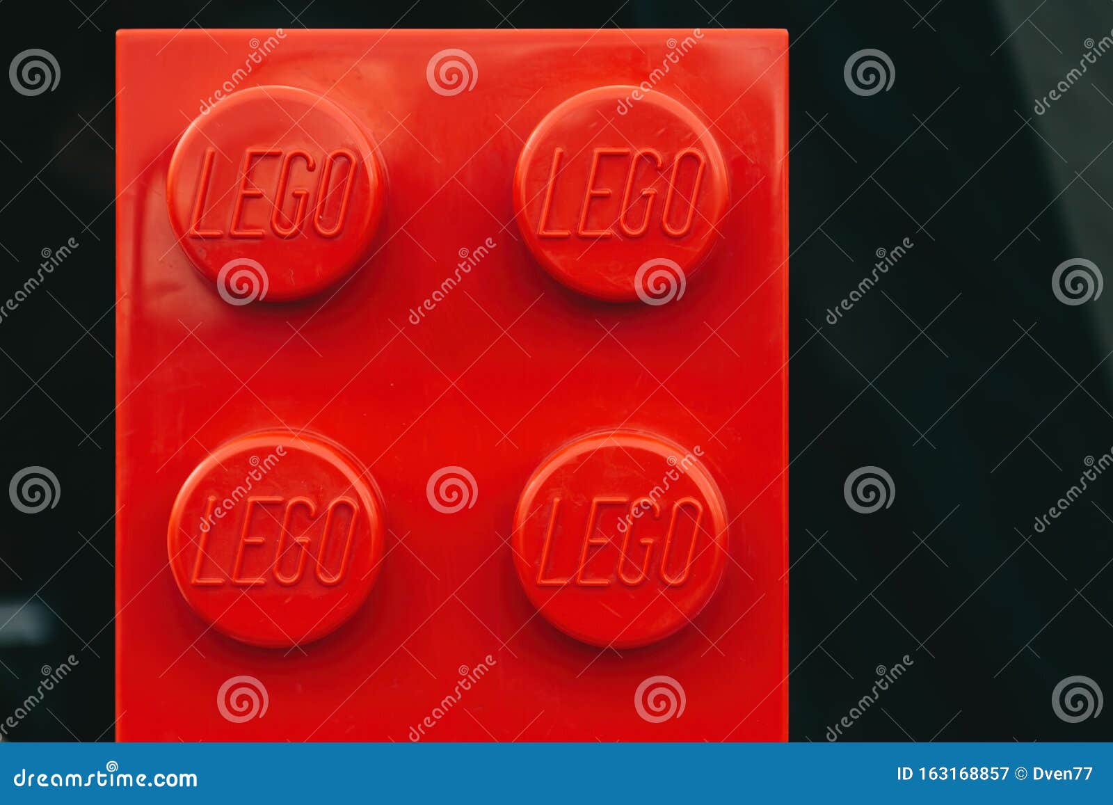 Moscow, Russia - July 06, 2019: Box for the Constructor of Lego Blocks ...