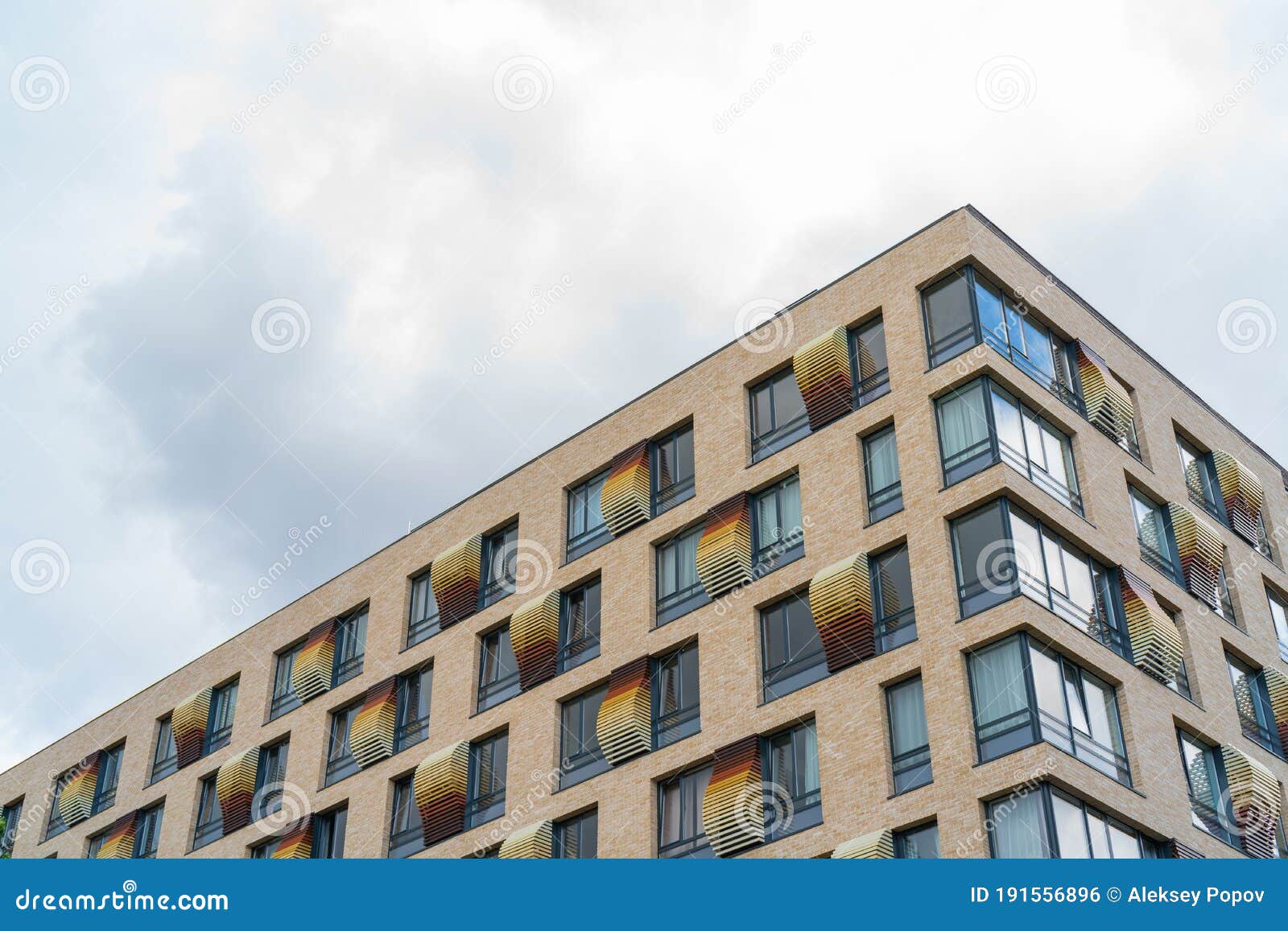 Modern Office Building. Windows of a Multi-storey Skyscraper Editorial ...