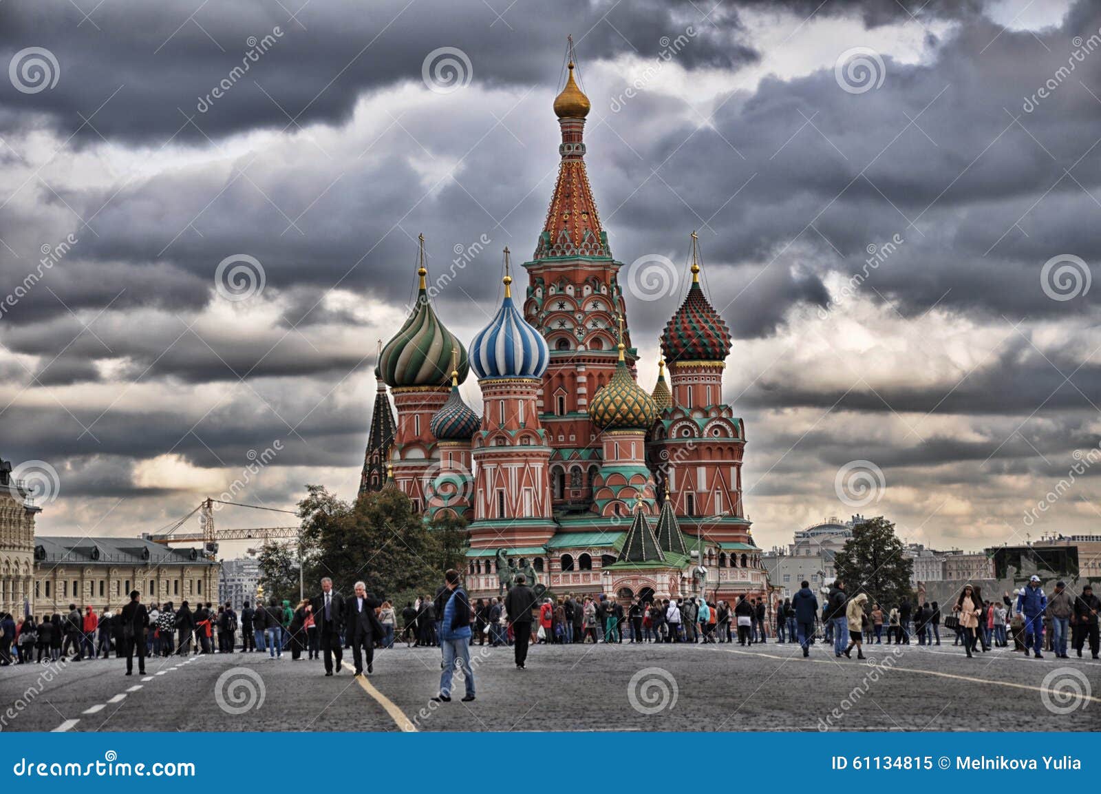 Moscow Russia editorial image. Image of europe, brick - 61134815