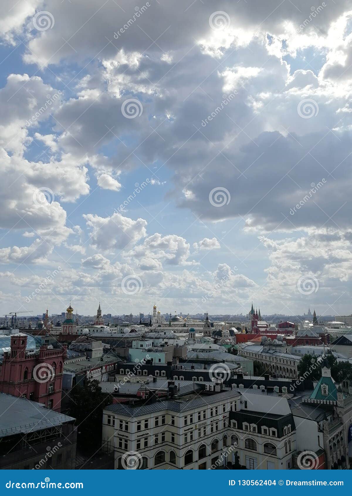 Moscow editorial stock image. Image of architecture - 130562404