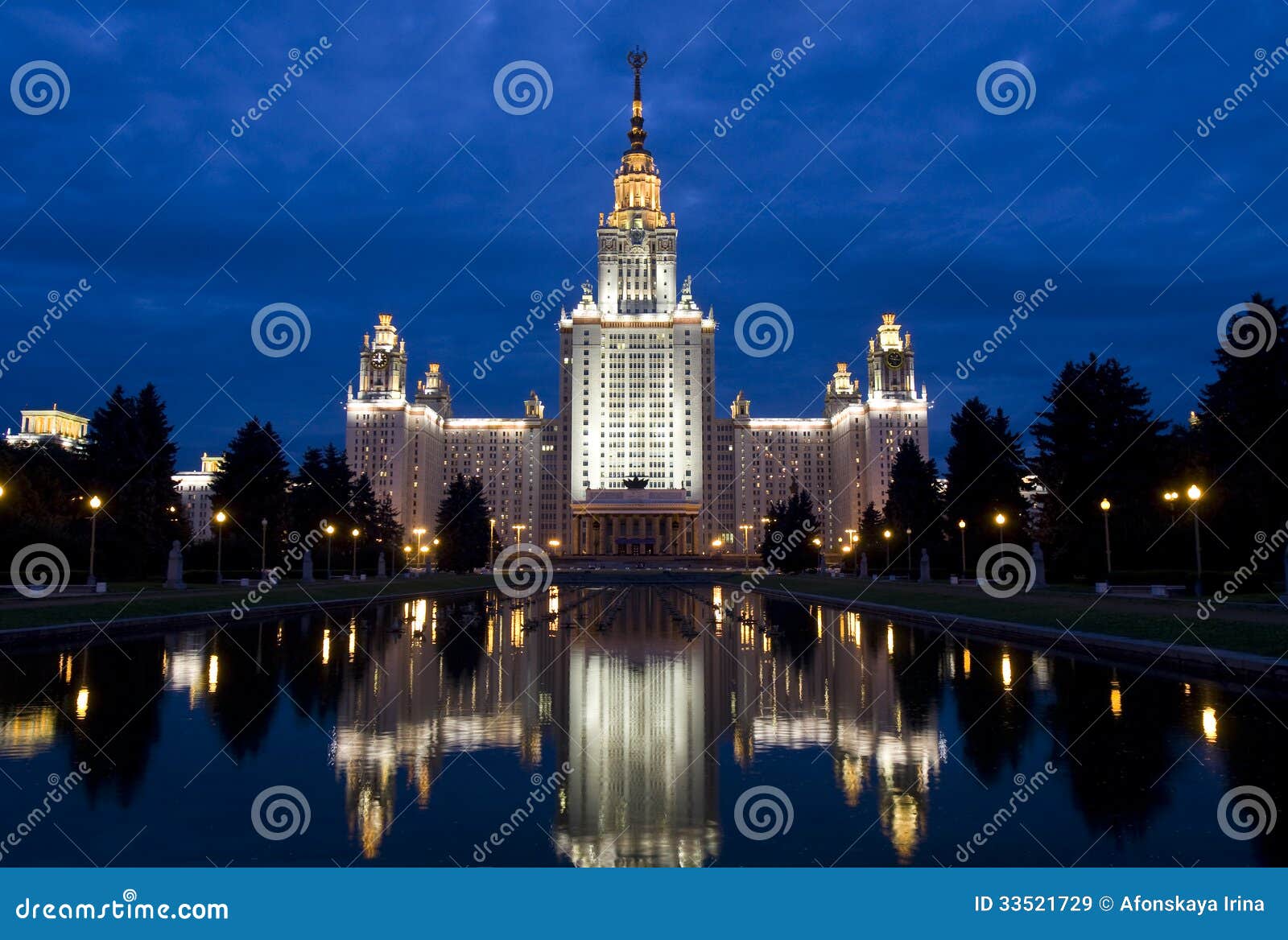 Moscow university stock image. Image of university, architecture - 33521729