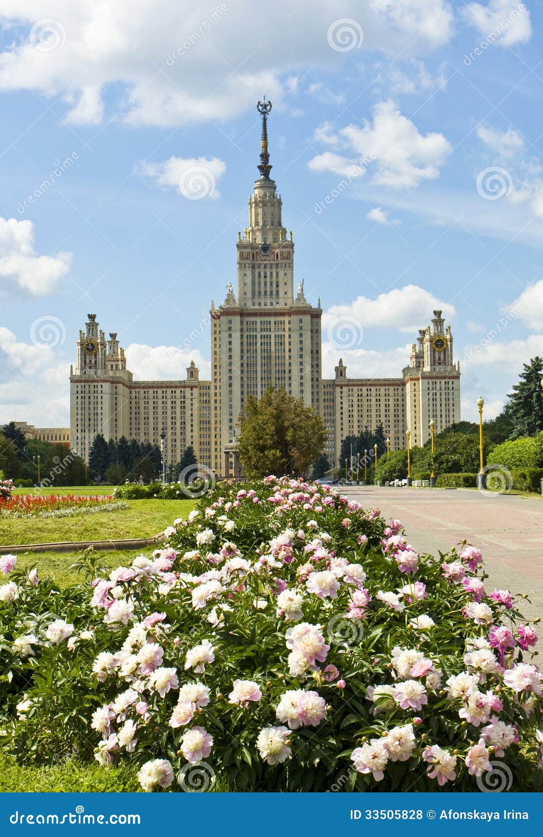 Moscow University stock photo. Image of rise, russian - 33505828