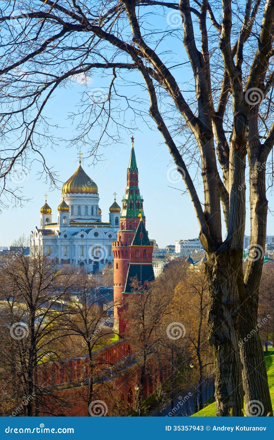 Moscow stock image. Image of bright, fortress, christ - 35357943
