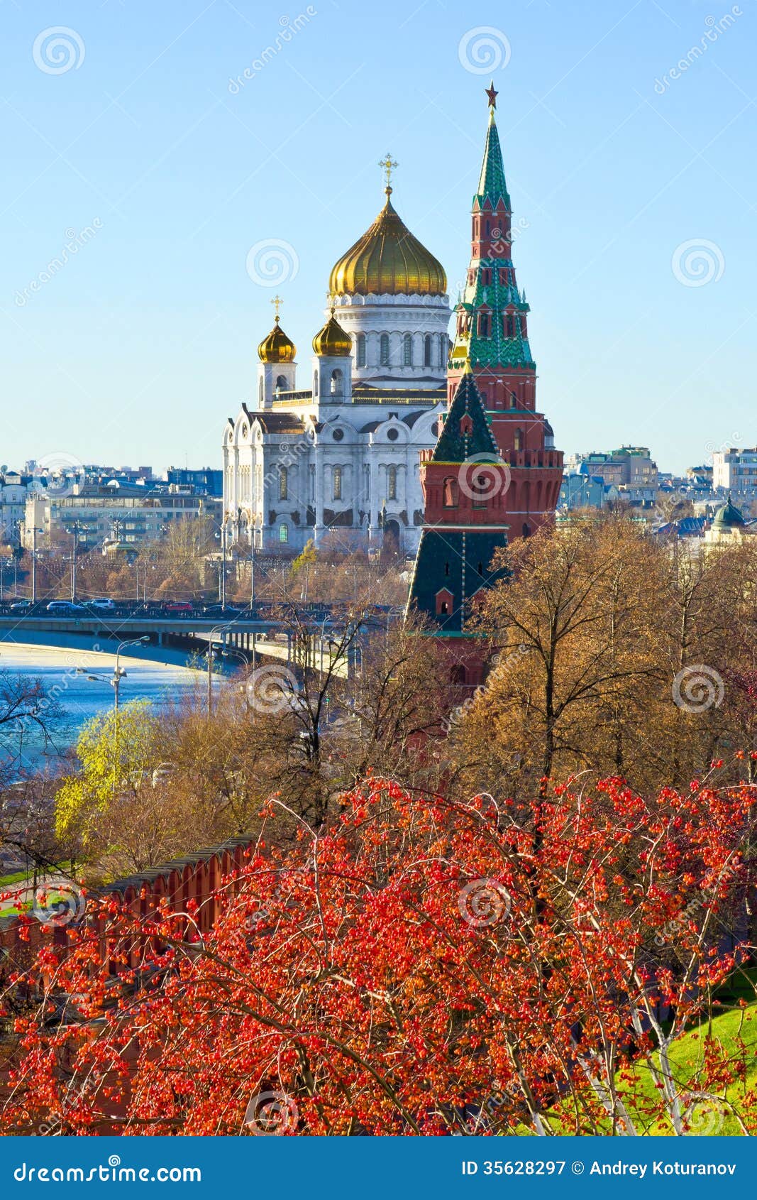 Moscow stock image. Image of cathedral, hill, moscow - 35628297