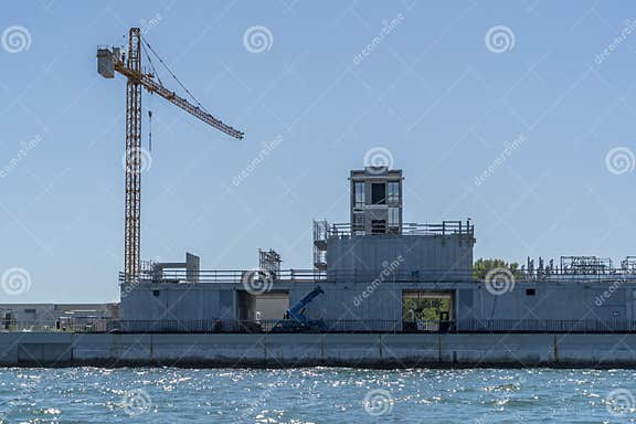 Mose system in Venice stock photo. Image of module, city - 165212038