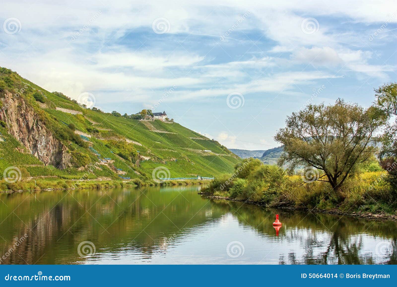 Mosel-Fluss, Deutschland stockfoto. Bild von senke, tourismus - 50664014