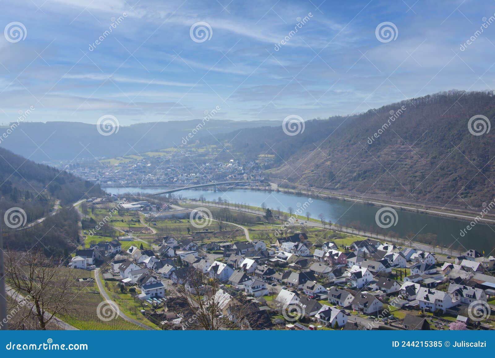 Mosel Valley and River, Germany Editorial Image - Image of destination ...