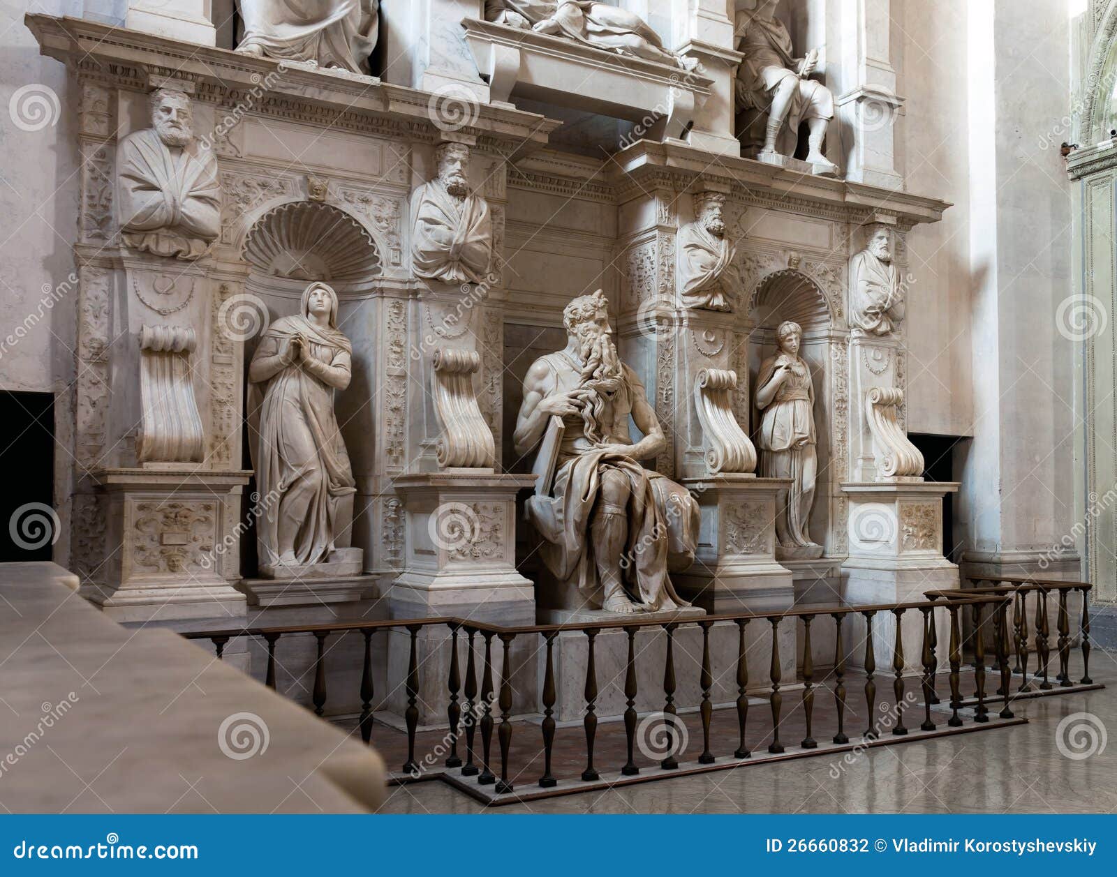 Moses by Michelangelo stock photo. Image of rome, moses - 26660832