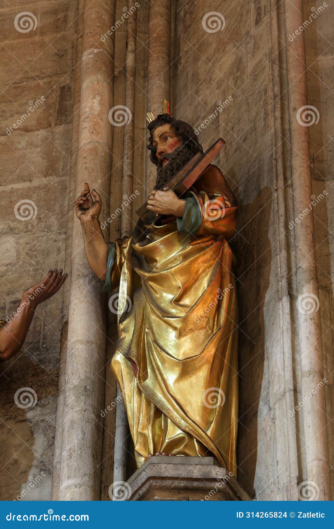Moses, Statue in Zagreb Cathedral Dedicated To the Assumption of Mary ...