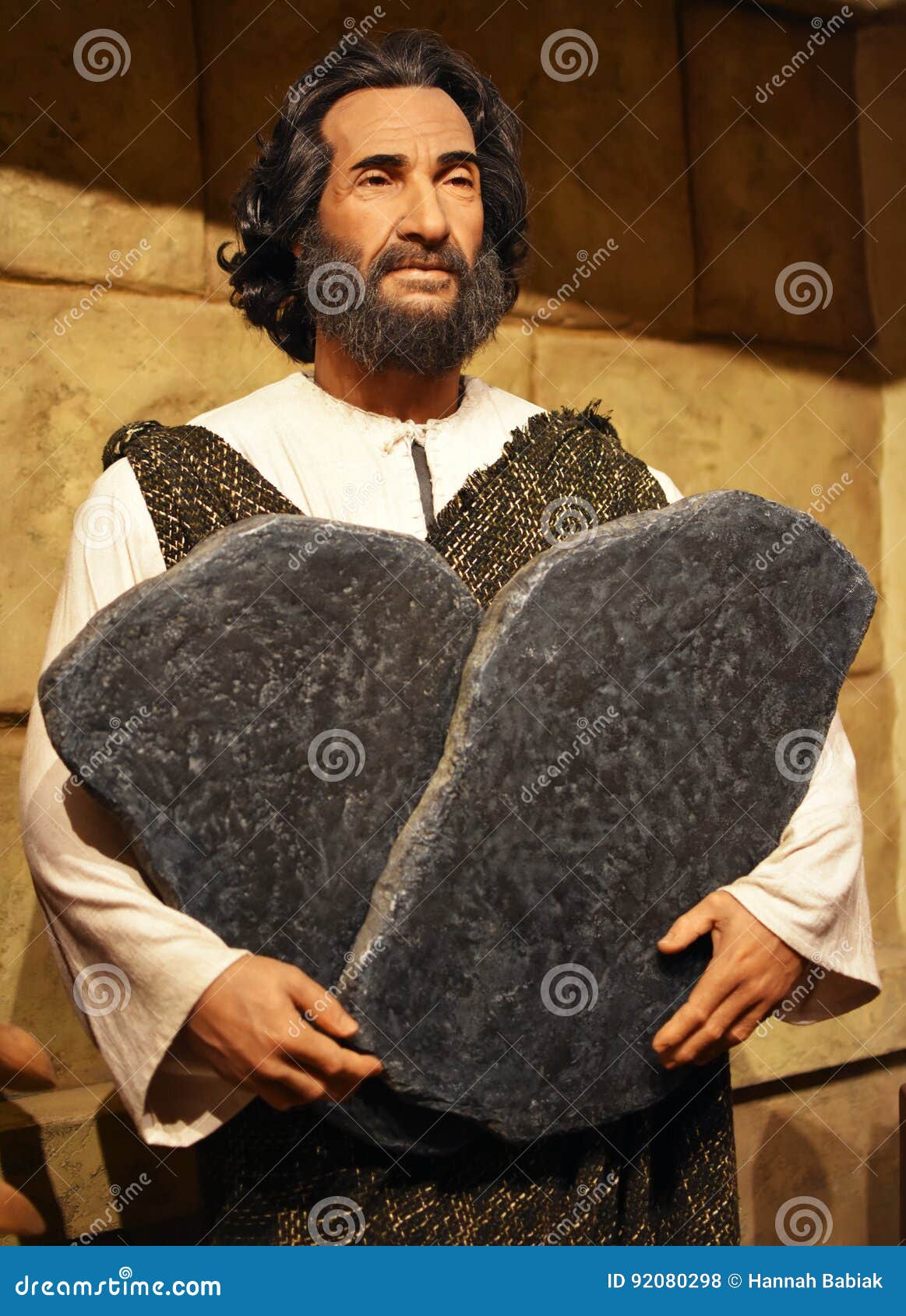 Moses and the Ten Commandments Editorial Stock Photo - Image of ...