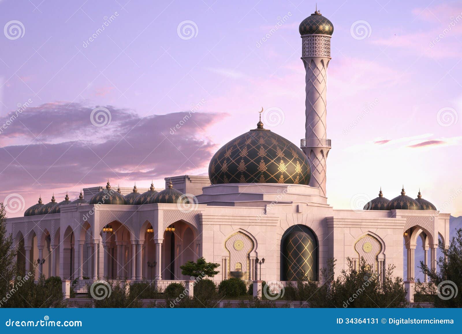 Moské fotografering för bildbyråer. Bild av textavsnitt - 34364131