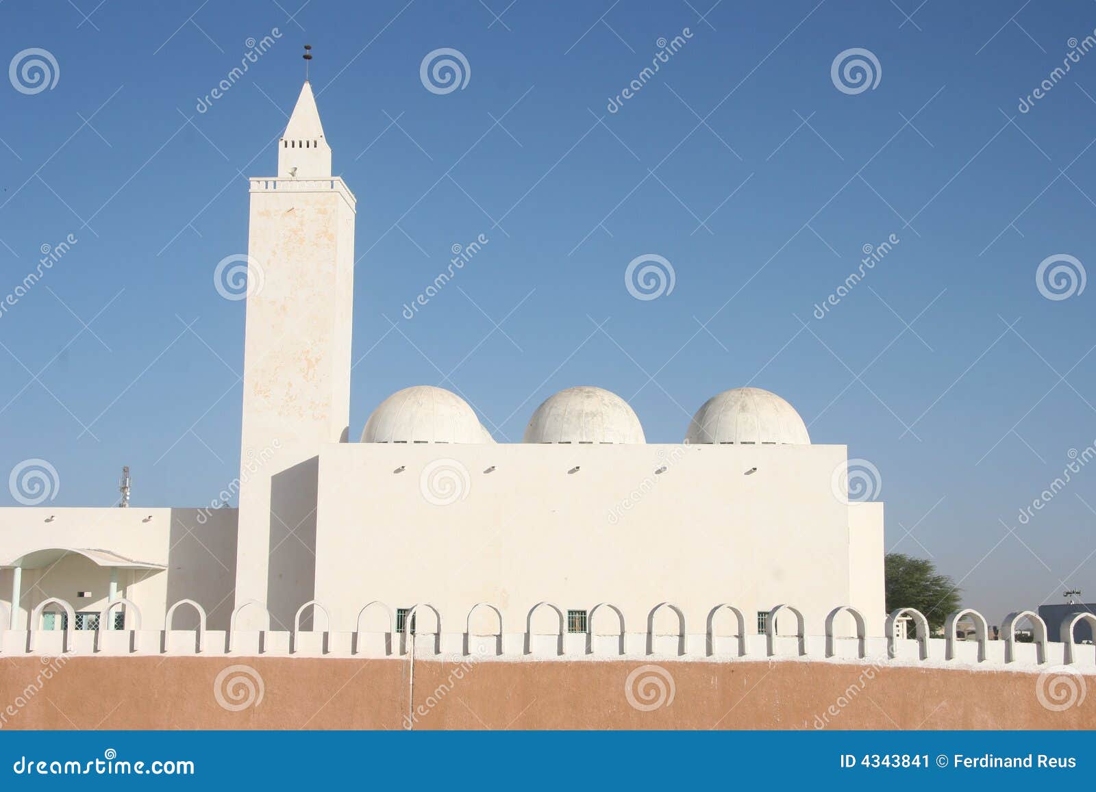 Mosk in Nouakchott, Mauritania Stock Image - Image of sahara, tower ...