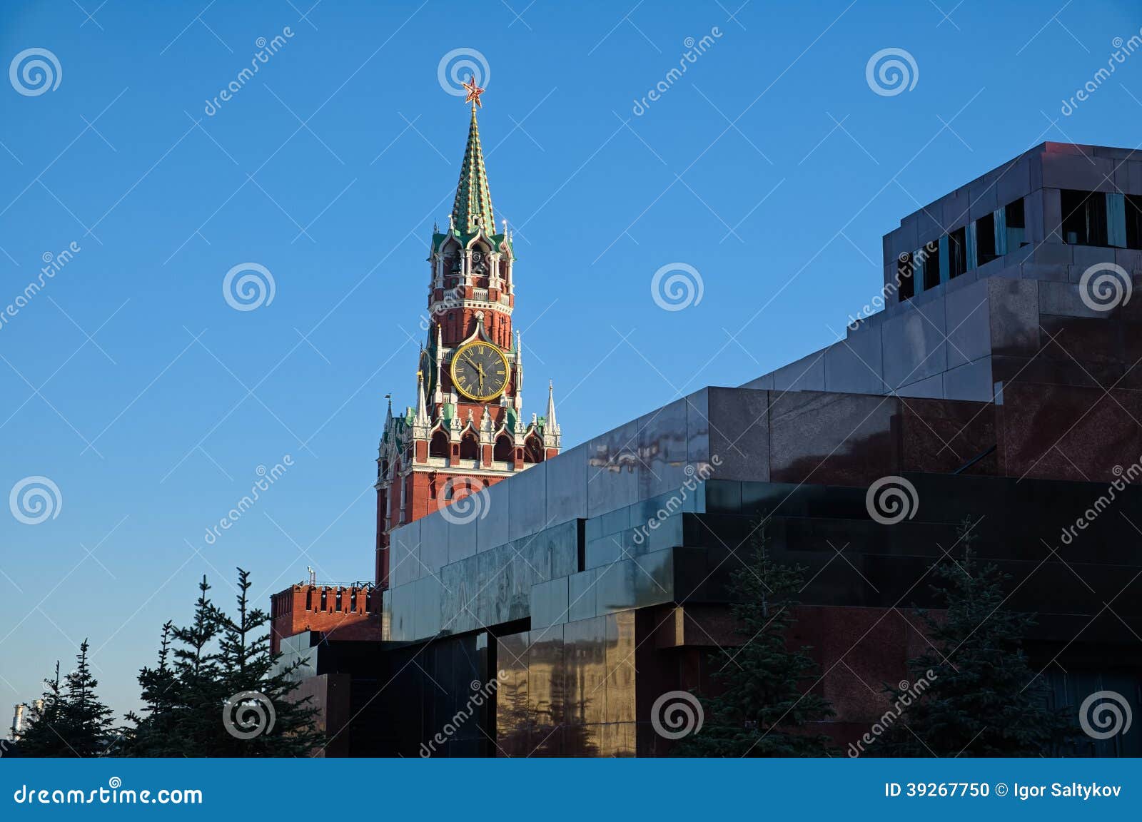 Moskau. Der Kreml stockfoto. Bild von russisch, lenin - 39267750