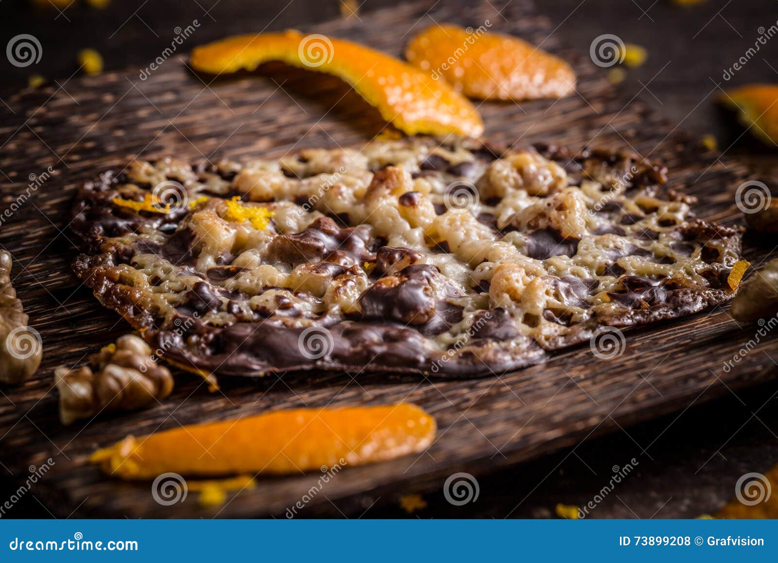 Moskauer cookies stock photo. Image of cake, peel, luxury - 73899208