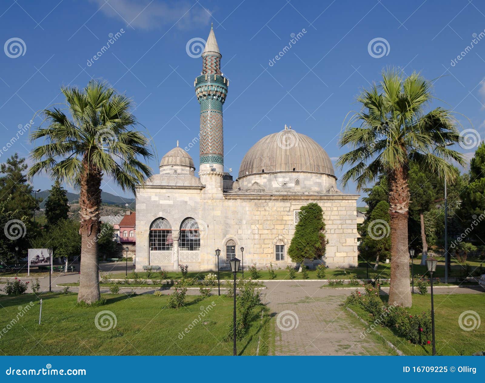 Moskee in Iznik, Turkije stock afbeelding. Image of gebouw - 16709225