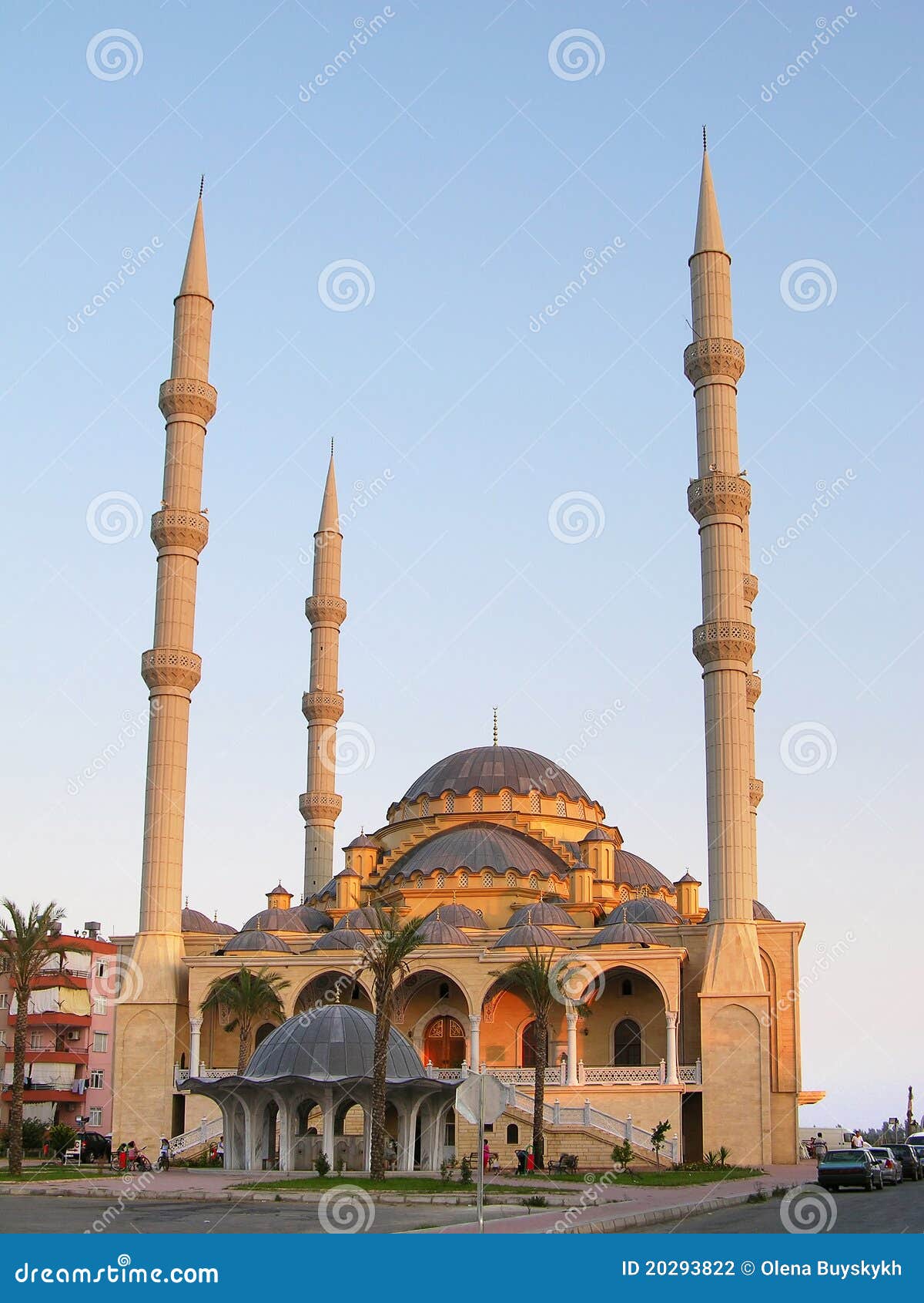 Moskee in Manavgat, Turkije Stock Foto - Image of imam, prachtig: 20293822