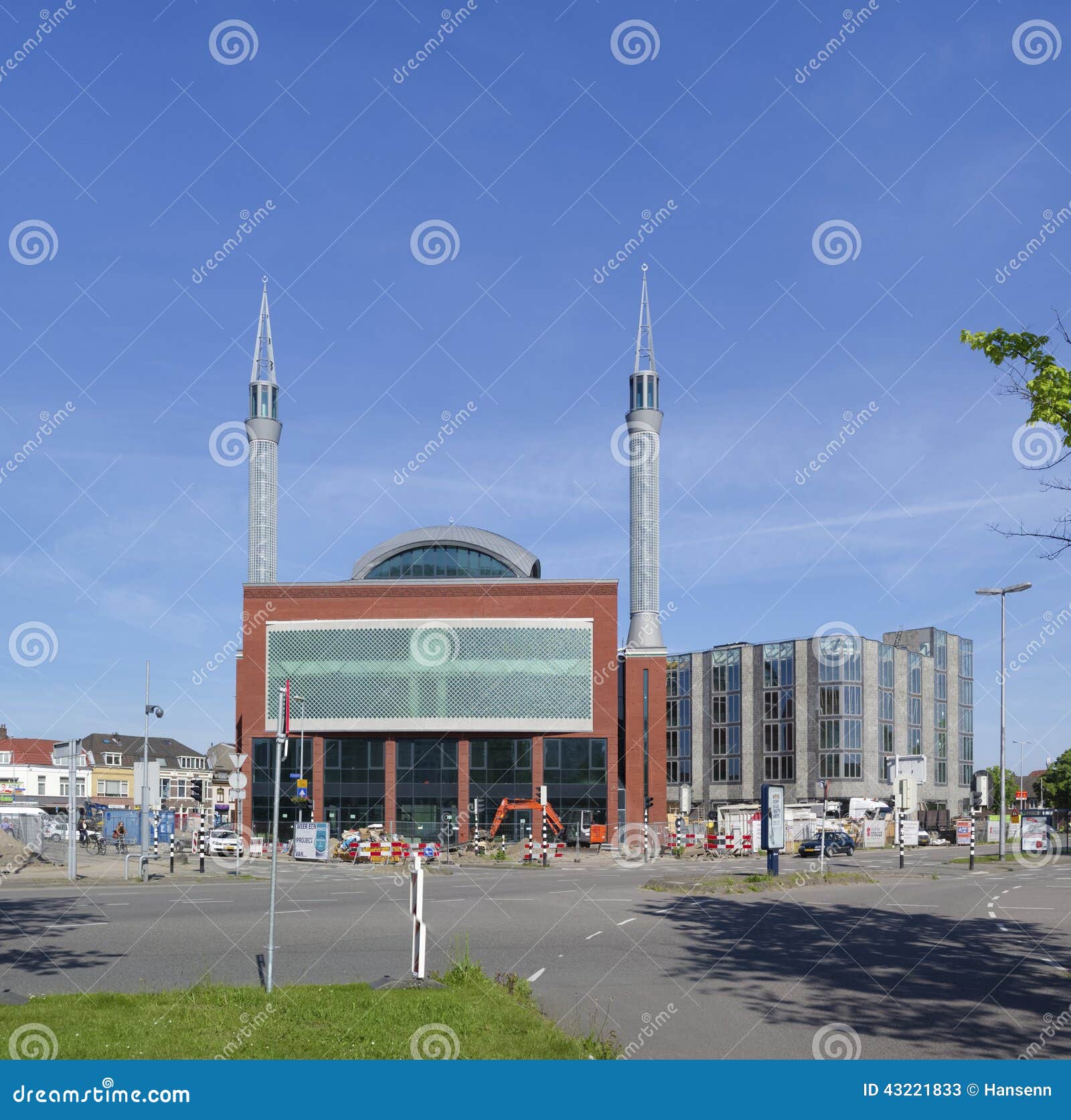 Moskee in Nederland redactionele stock foto. Image of nederland - 43221833