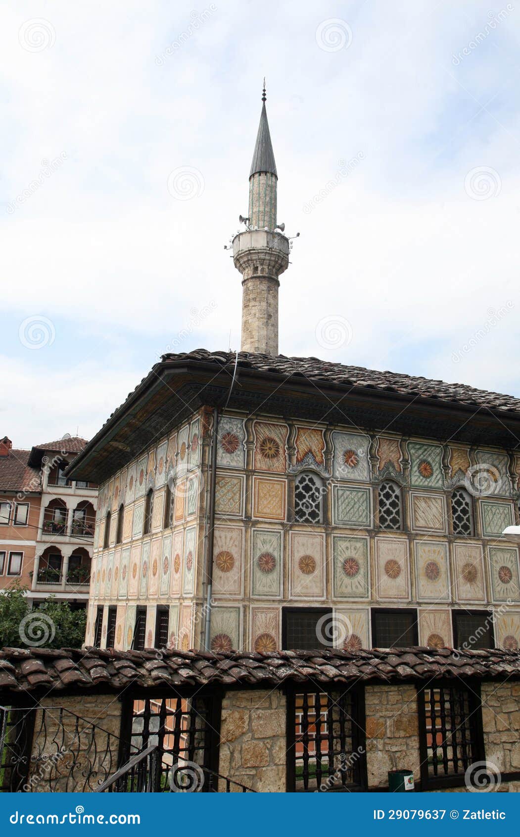 Moskee in Tetovo, Macedonië Stock Afbeelding - Image of graf, mohammed ...