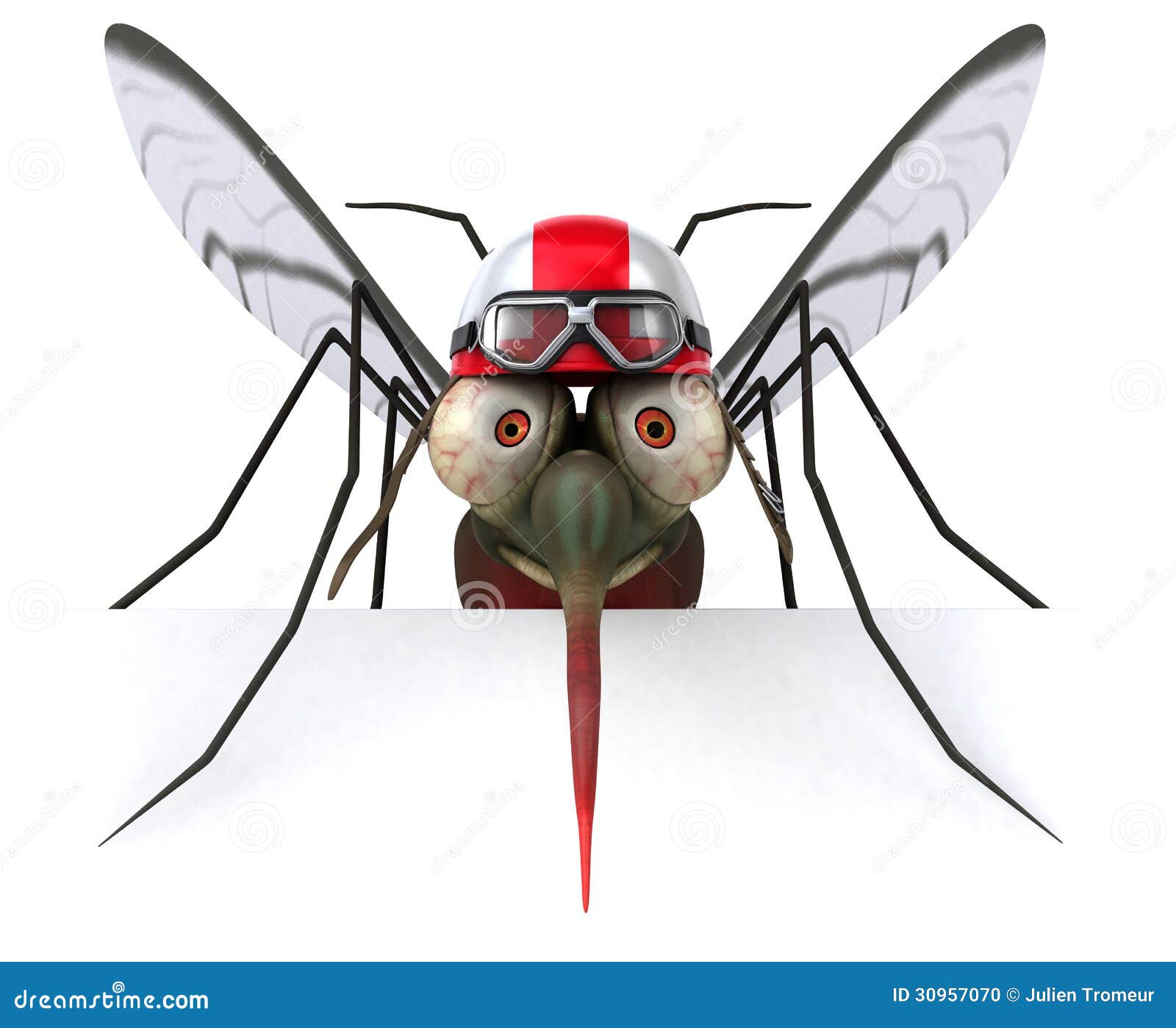 Moskito stock abbildung. Illustration von saugen, krankheit - 30957070