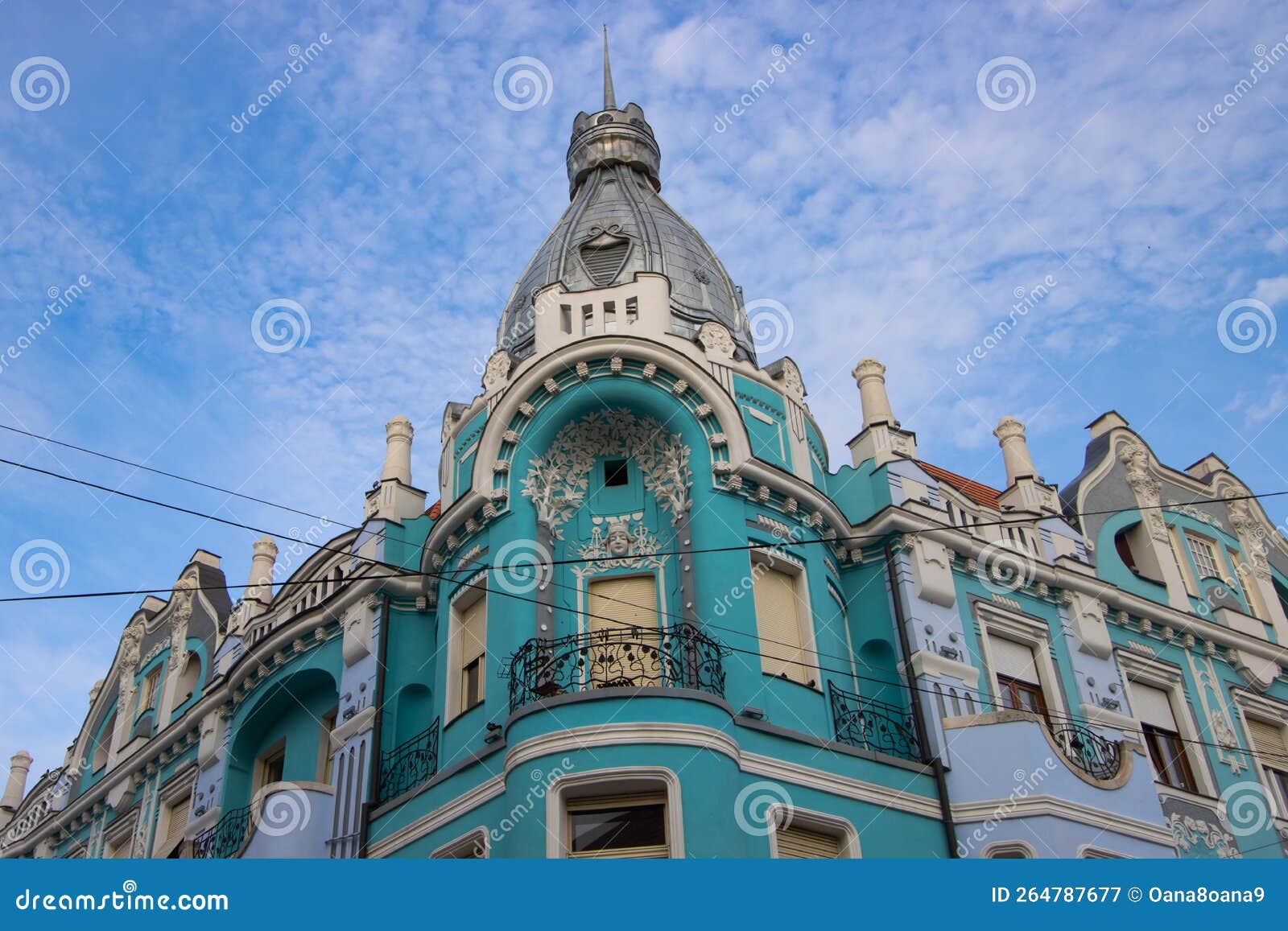 Moskovits Miksa Palace editorial photography. Image of exterior - 264787677