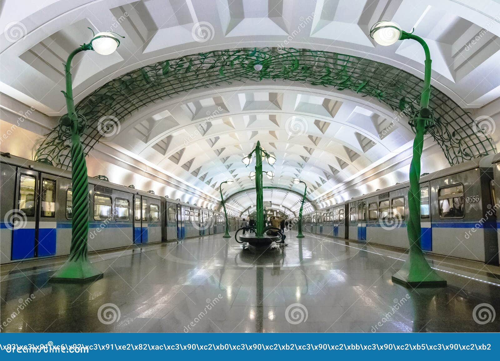 Moskwa metro zdjęcie stock editorial. Obraz złożonej z przeważnie ...