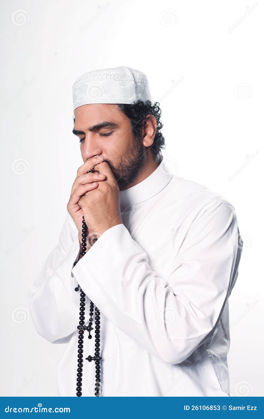 Moslim gebed stock afbeelding. Image of egyptisch, islamitisch - 26106853