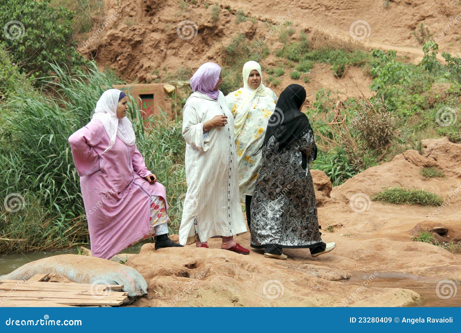 Moslim vrouwen redactionele stock afbeelding. Image of volks - 23280409