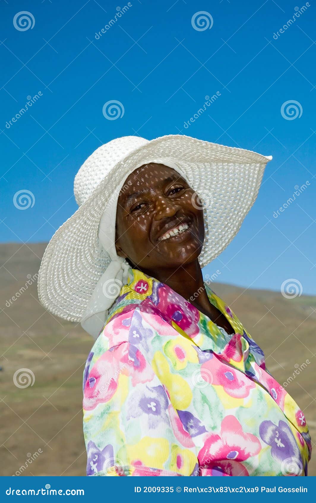 Mosotho Lady at work 2 stock image. Image of africa, lesotho - 2009335