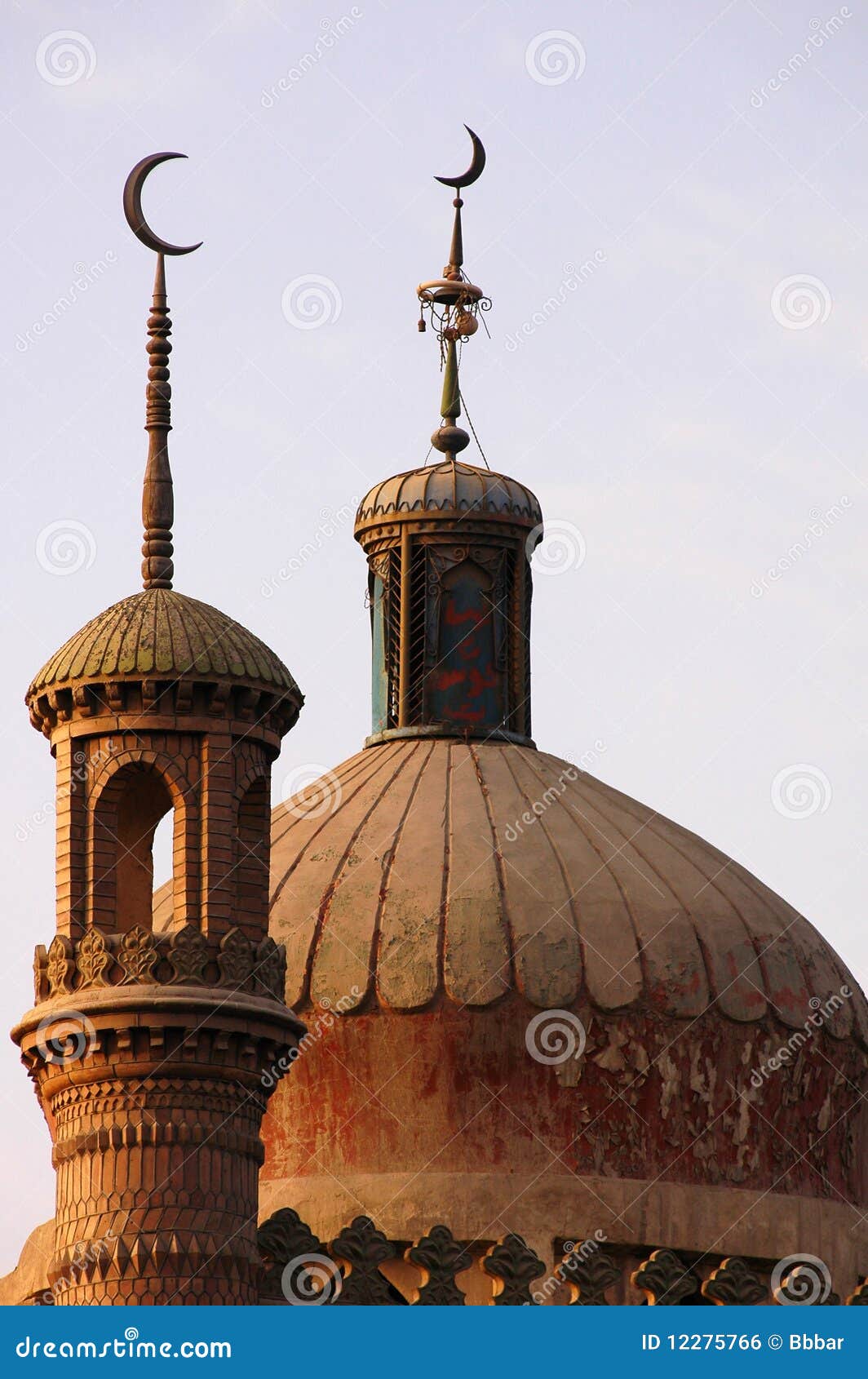 Mosque stock photo. Image of architecture, roof, pray - 12275766