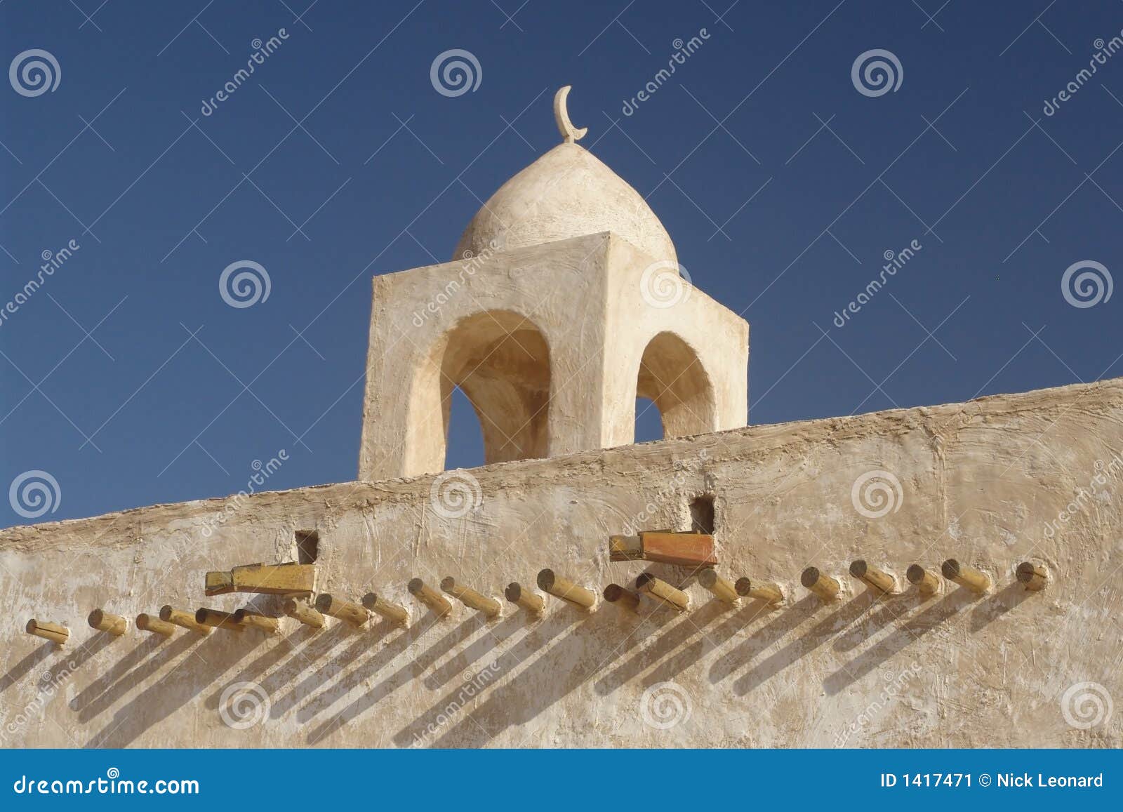 Mosque stock image. Image of mohammed, muslim, crescent - 1417471